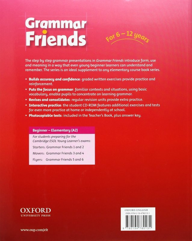 Підручник Grammar Friends 2. Student's Book (Англ) Oxford University ...